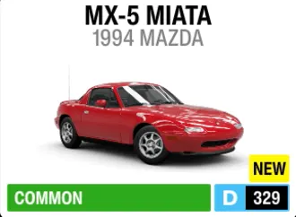 1994 Mazda MX-5 Miata Forza Edition Stats & Tuning Guide | Forza ...