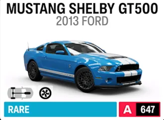 2013 Ford Mustang Shelby GT500 Stats & Tuning Guide | Forza Horizon 6 ...